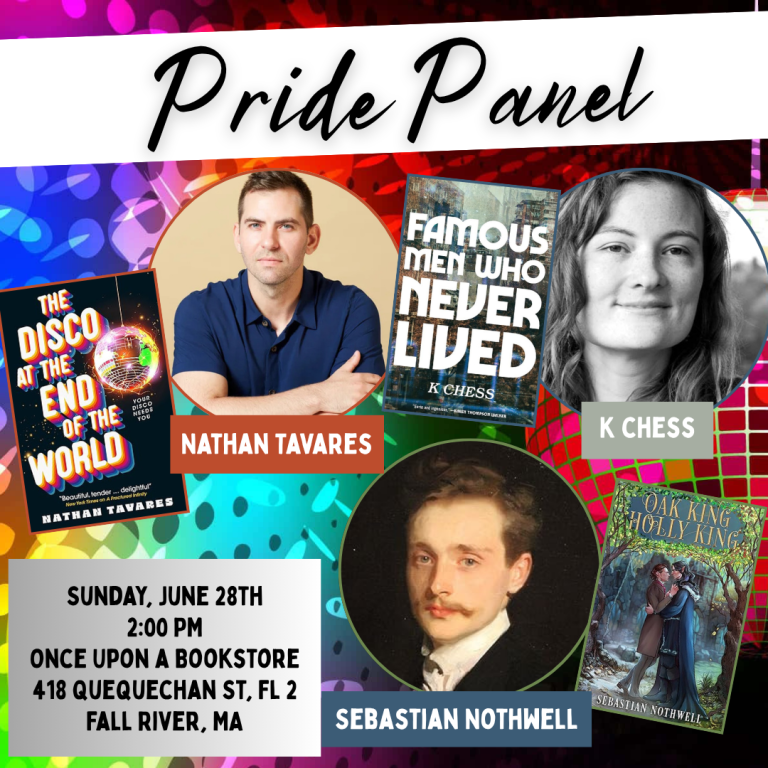 Pride Panel at Once Upon A Bookstore – Sebastian Nothwell